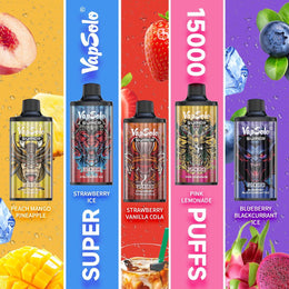 Original VAPSOLO SUPER 15000puff Vaper Vapes- Pod Desechable – Aivono